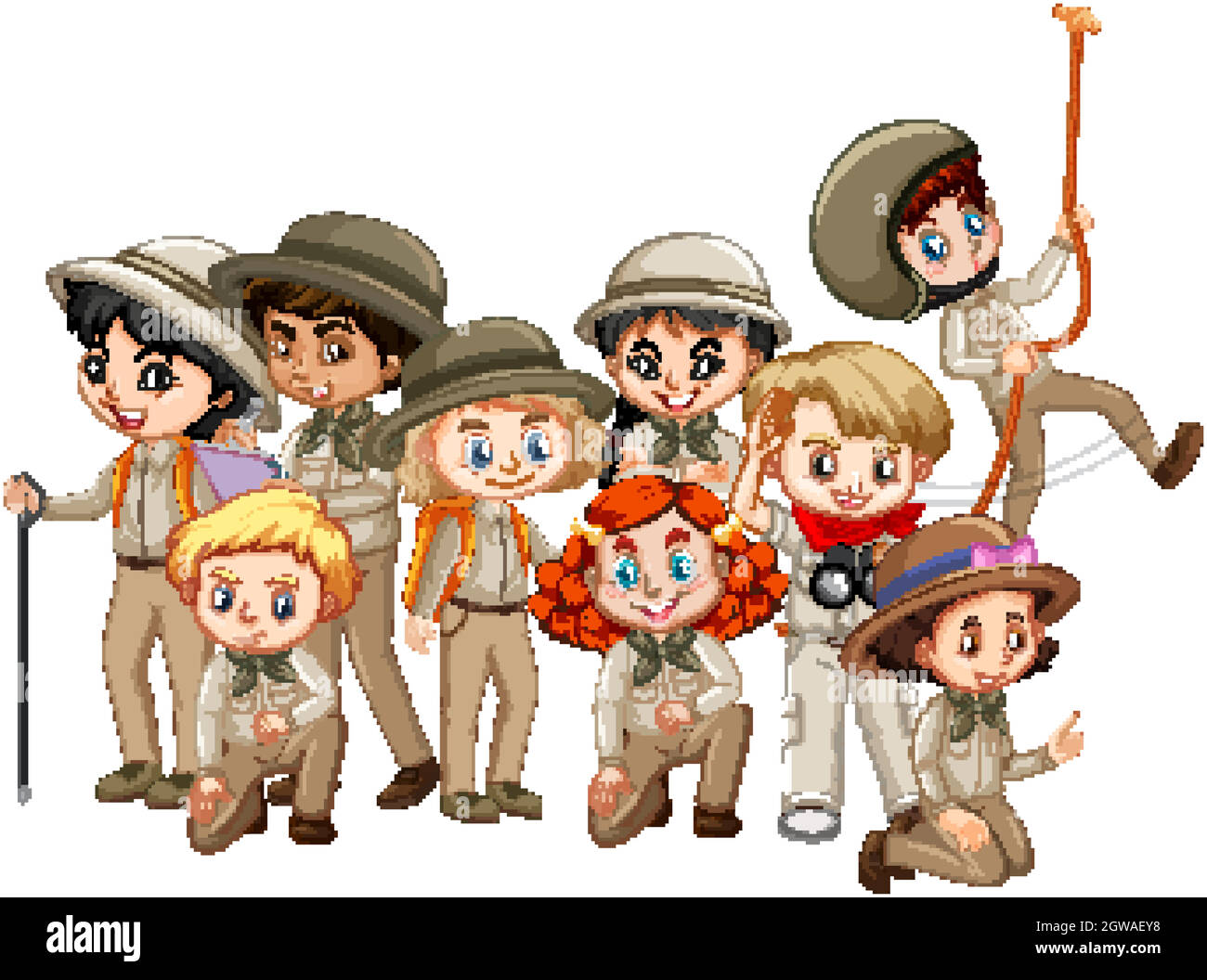 Uniforme da scout immagini e fotografie stock ad alta risoluzione - Alamy