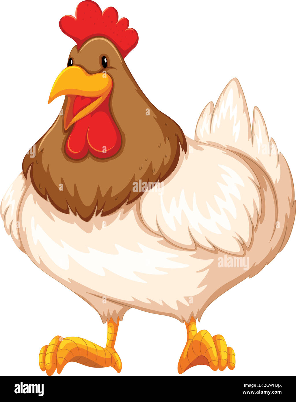 Clipart della gallina di pollo del gallo immagini e fotografie stock ad ...