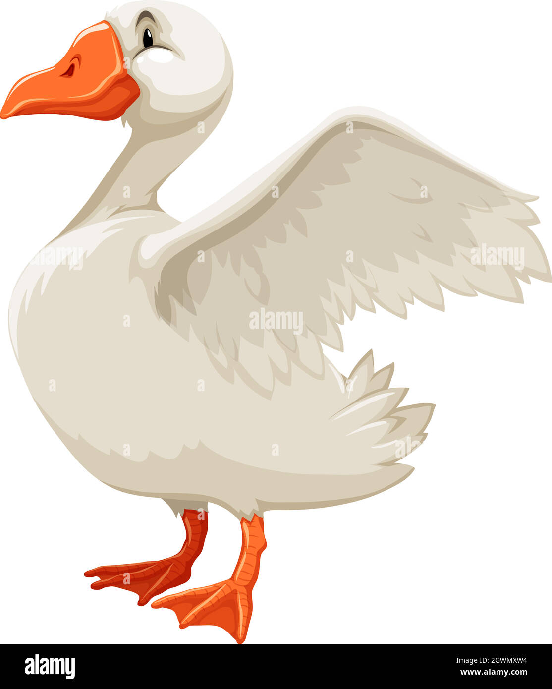 Disegno d'oca Immagini Vettoriali Stock - Alamy