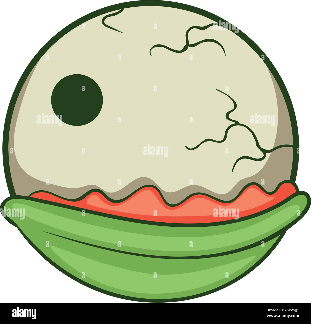 Cartone animato inquietante Immagini Vettoriali Stock - Alamy