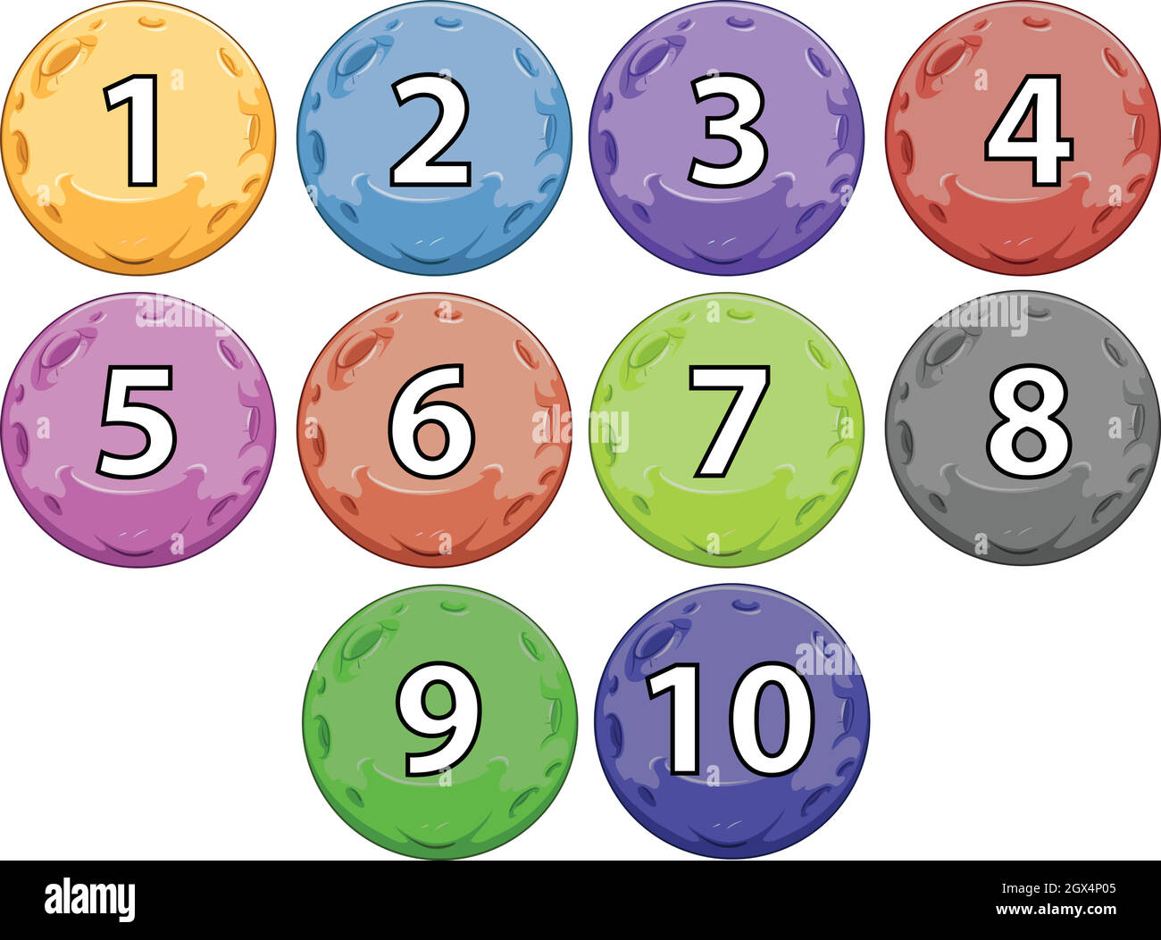 Numeri 3 Immagini Vettoriali Stock - Alamy