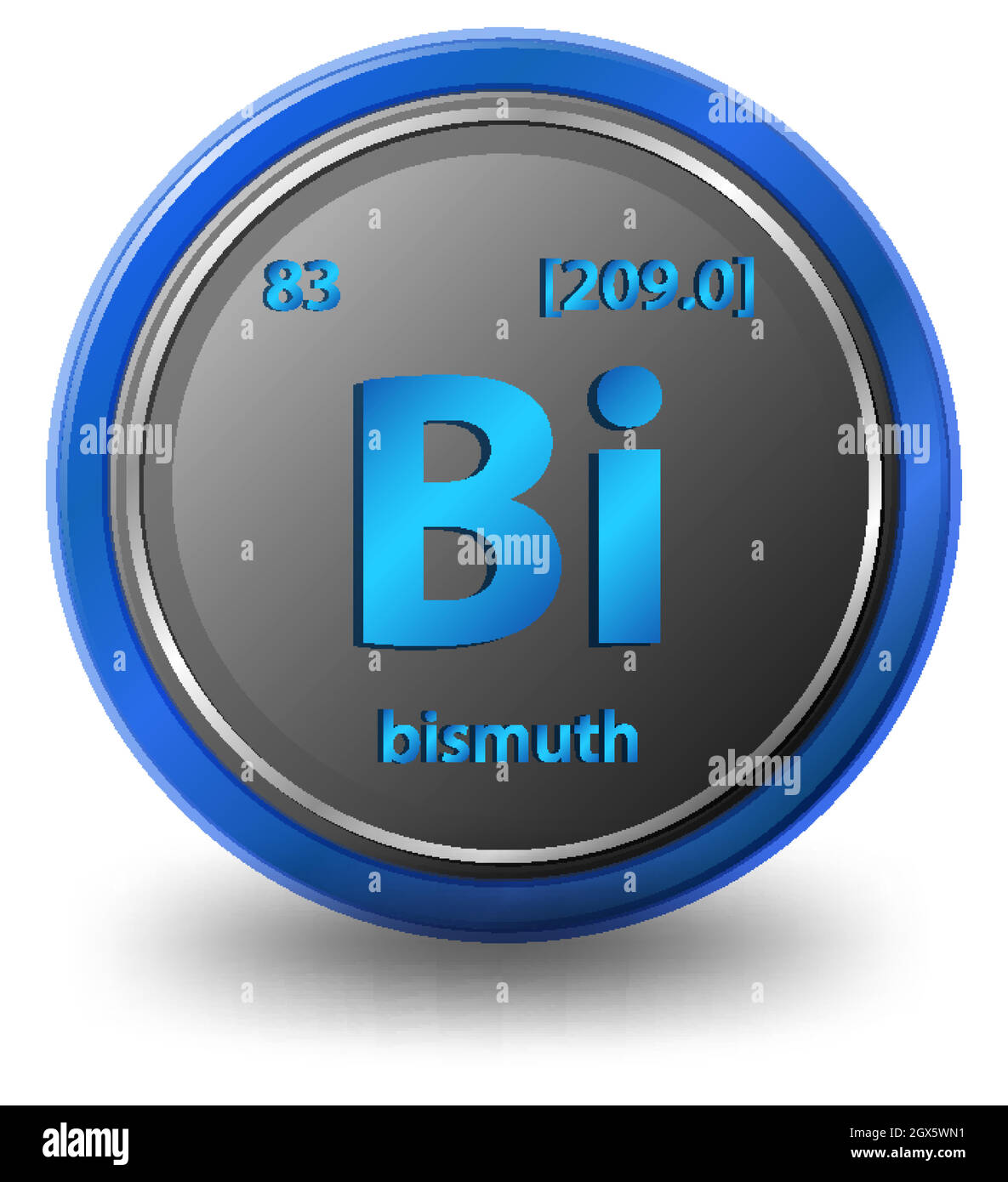 Simbolo del bismuto Immagini Vettoriali Stock - Alamy