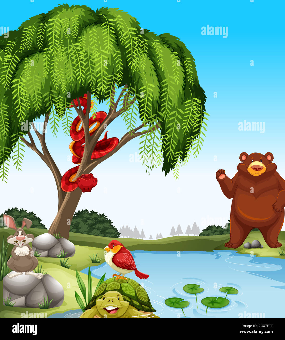 Animali in via di estinzione Immagini Vettoriali Stock - Alamy