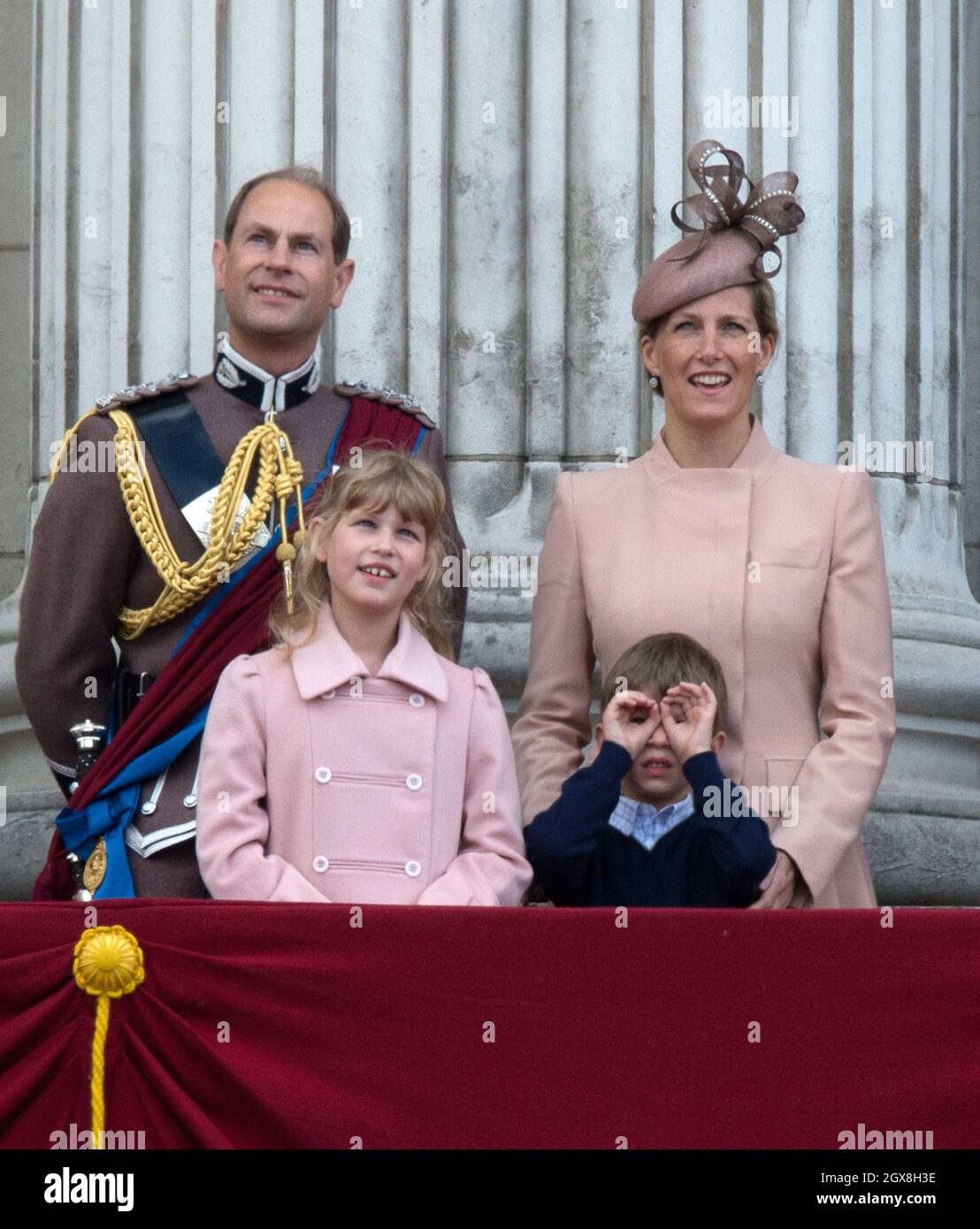 Il Principe Edoardo, conte di Wessex e Sophie, contessa di Wessex con i ...