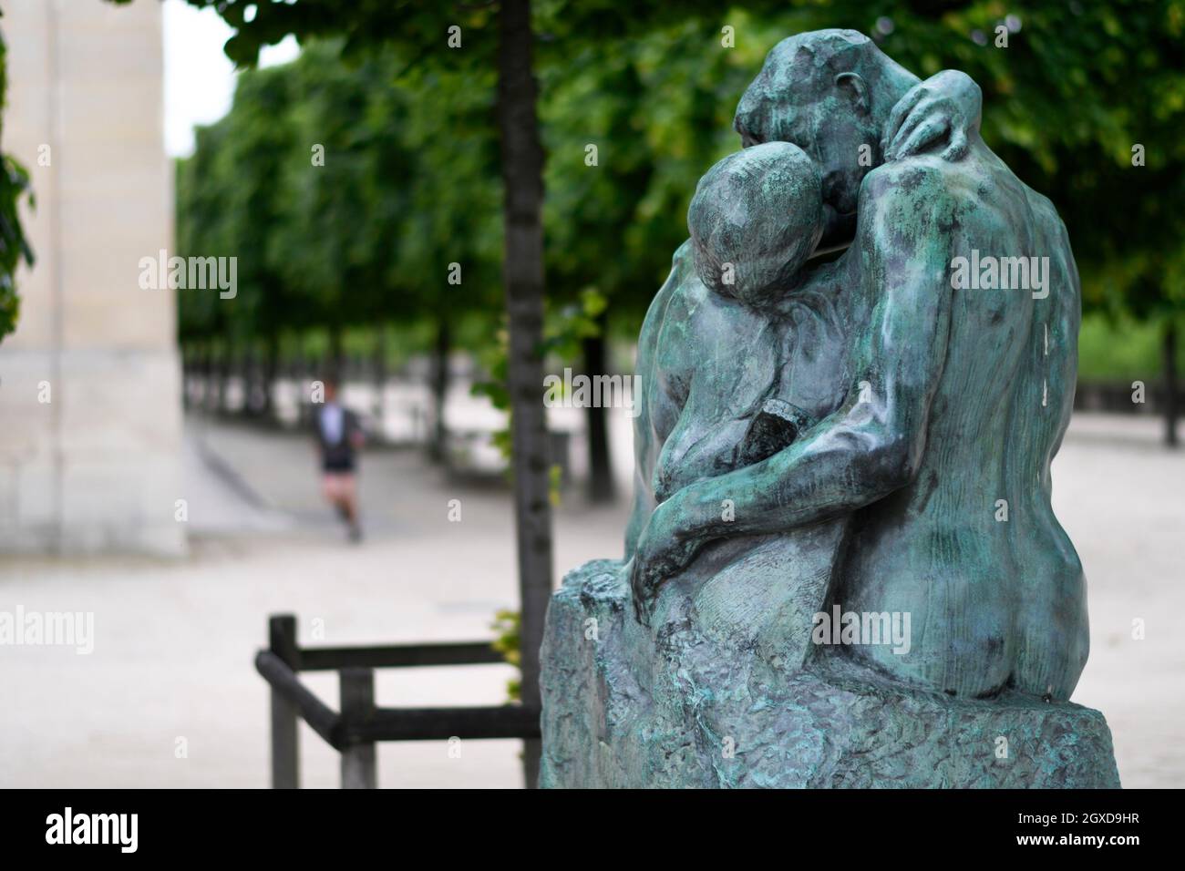 La scultura di bacio rodin immagini e fotografie stock ad alta ...