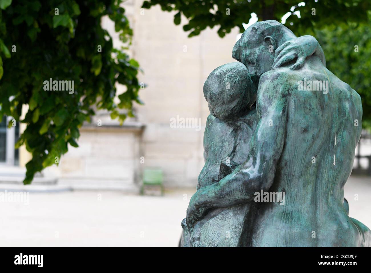 La scultura di bacio rodin immagini e fotografie stock ad alta ...