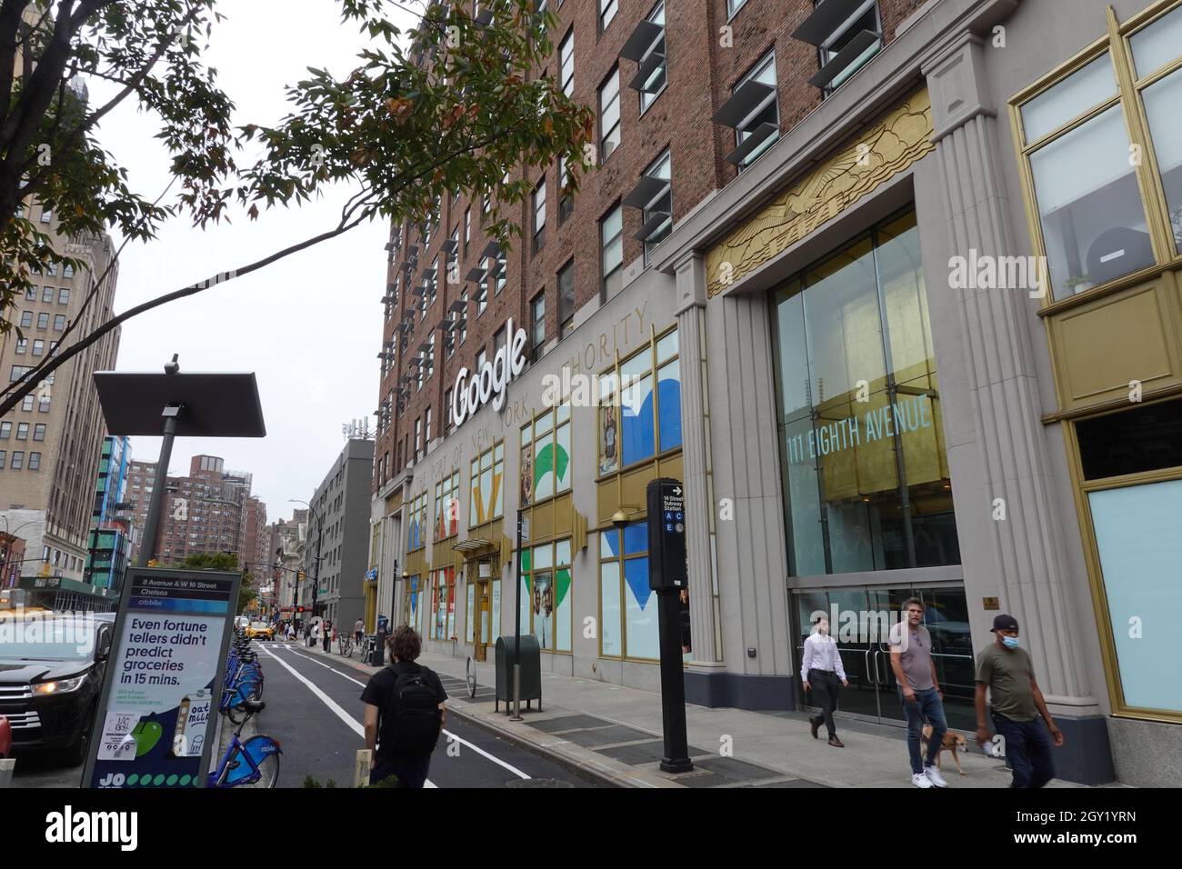 Google building new york immagini e fotografie stock ad alta ...