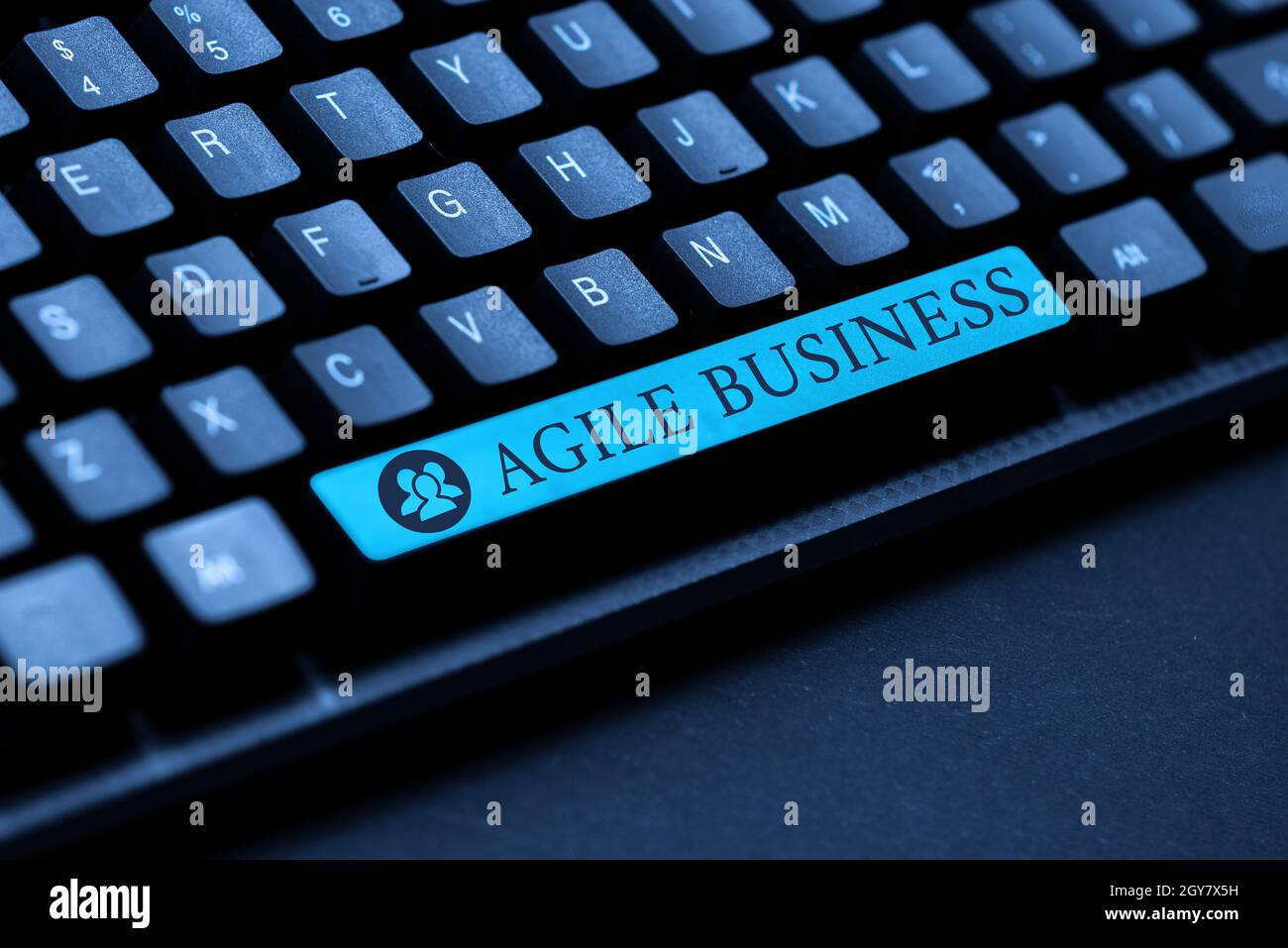 Ispirazione mostrando segno Agile Business, Business Showcase capacità ...