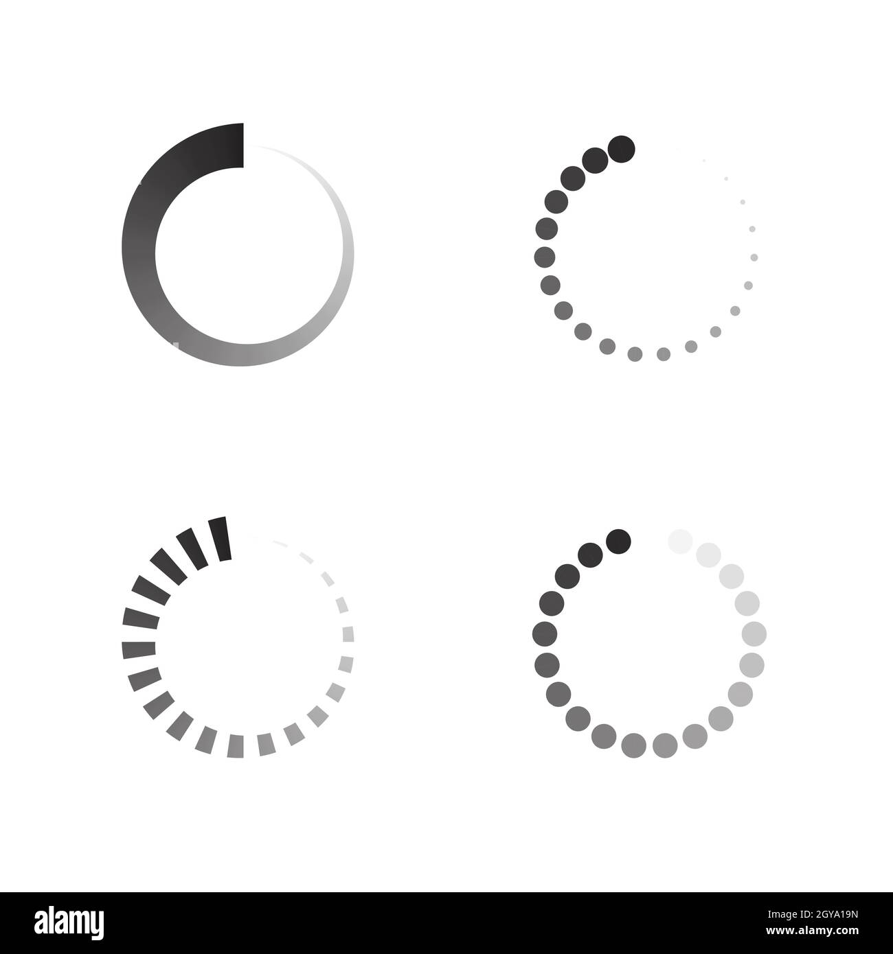 Loading progress bar design vector immagini e fotografie stock ad alta ...