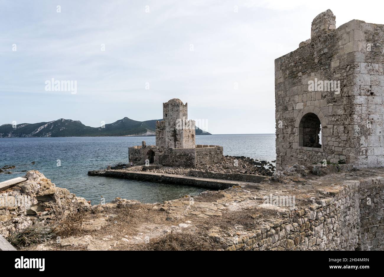 Castello di methoni greco peloponneso immagini e fotografie stock ad ...