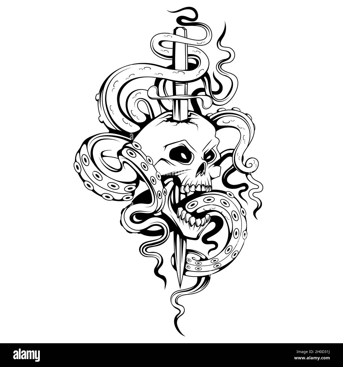 Tatuaggio Logo Mostro