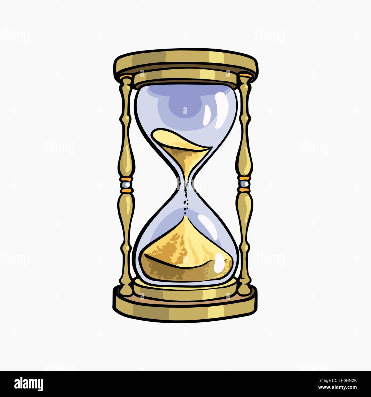 Clessidra dell'orologio della sabbia immagini e fotografie stock ad ...