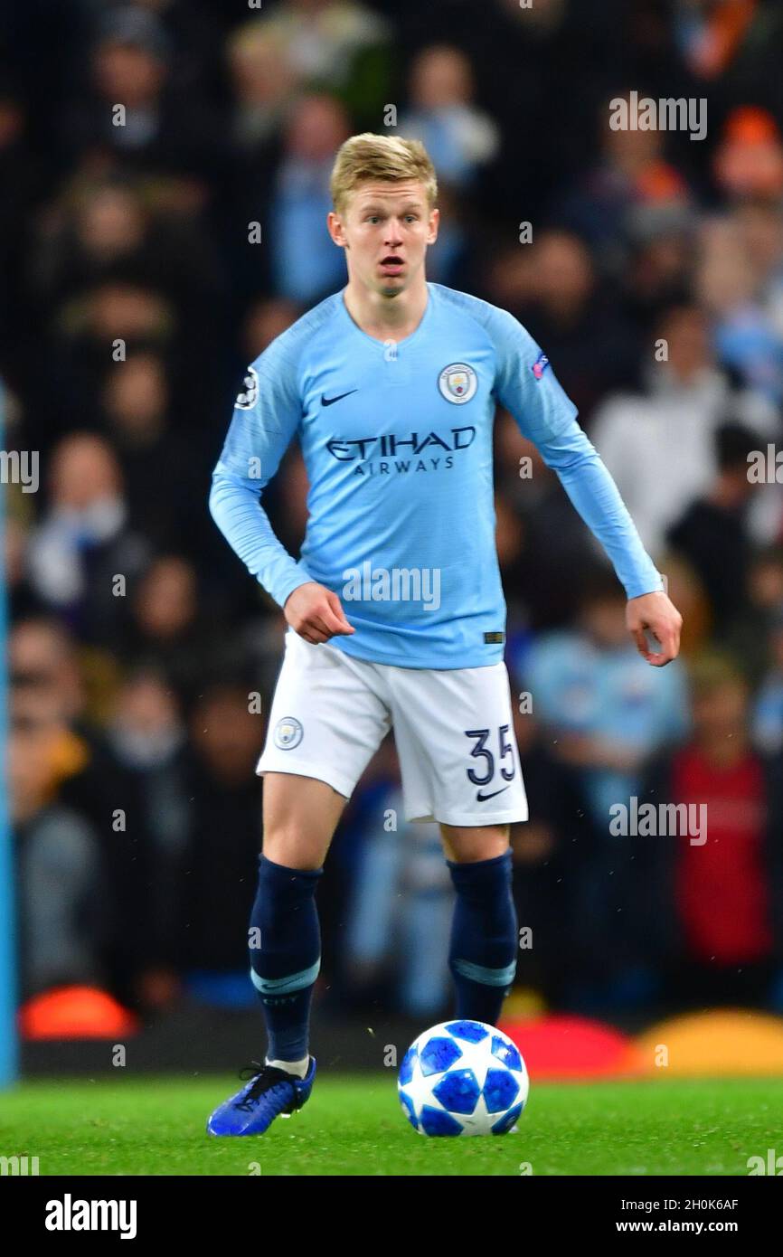 Manchester citys oleksandr zinchenko immagini e fotografie stock ad ...