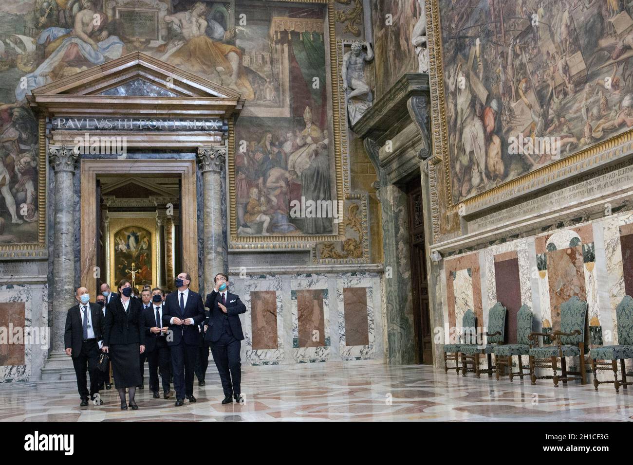 Sala regia palazzo apostolico vaticano immagini e fotografie stock ad ...