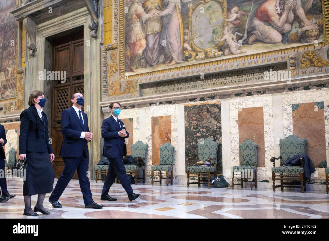 Sala regia palazzo apostolico vaticano immagini e fotografie stock ad ...
