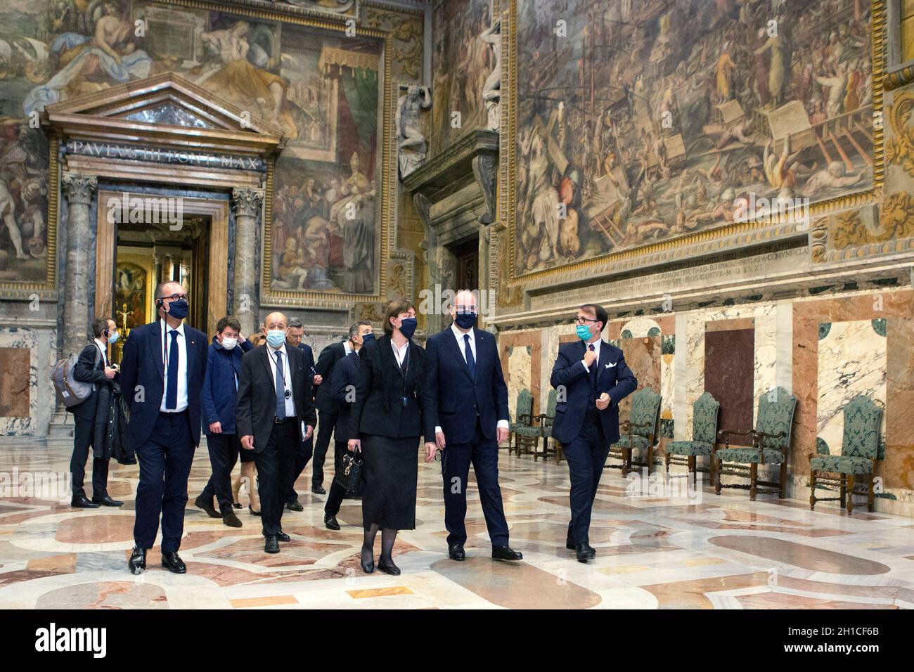 Sala regia palazzo apostolico vaticano immagini e fotografie stock ad ...