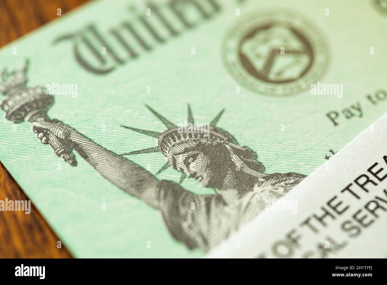 United states treasury check immagini e fotografie stock ad alta ...