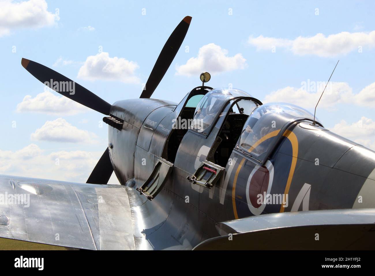 Supermarine spitfire mk ix cockpit immagini e fotografie stock ad alta ...