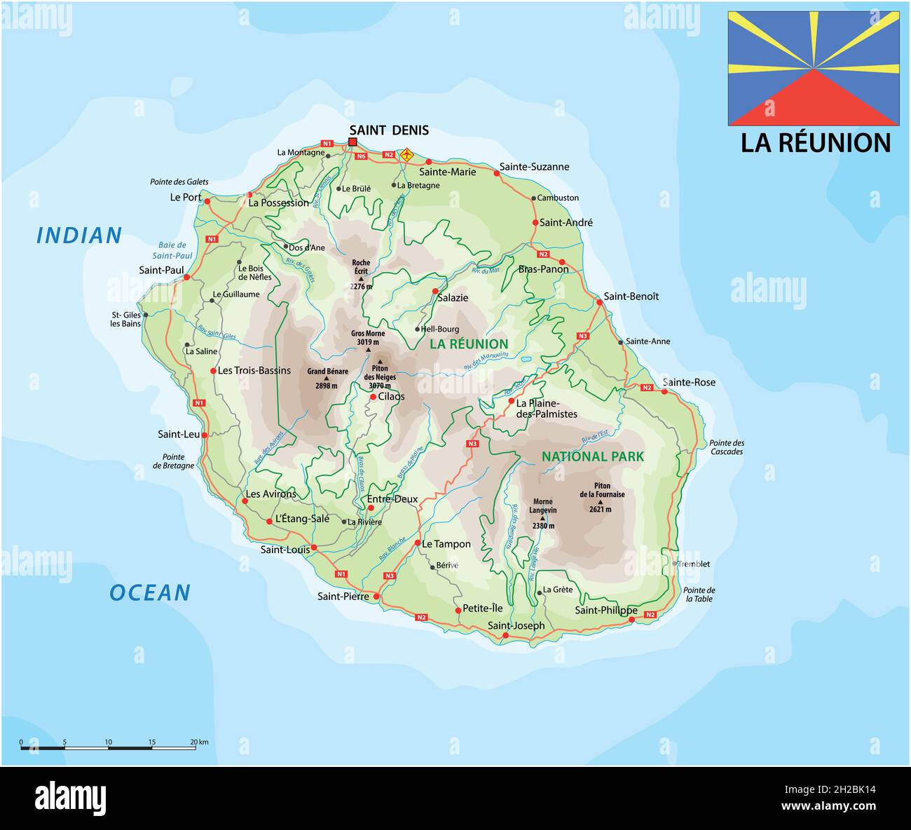 Mappa Della Riunione Immagini e Fotos Stock - Alamy