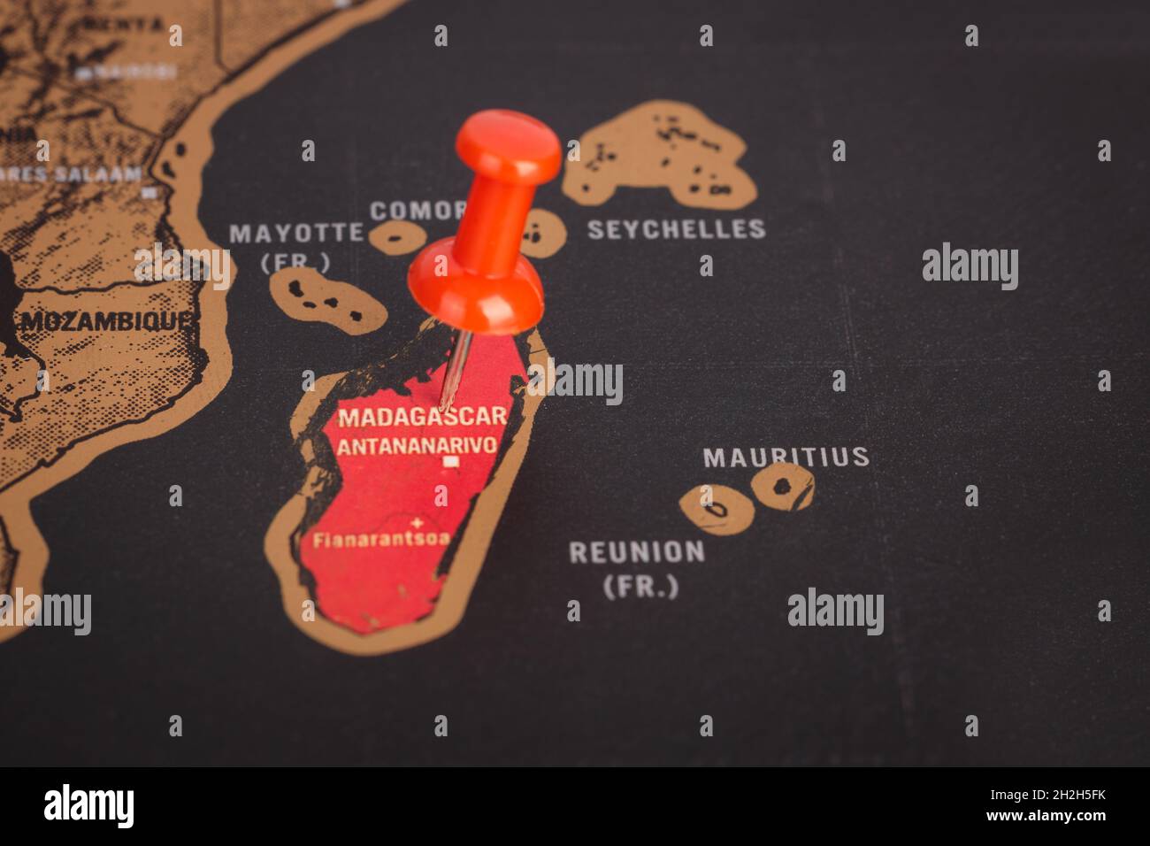 Madagascar locator map immagini e fotografie stock ad alta risoluzione ...