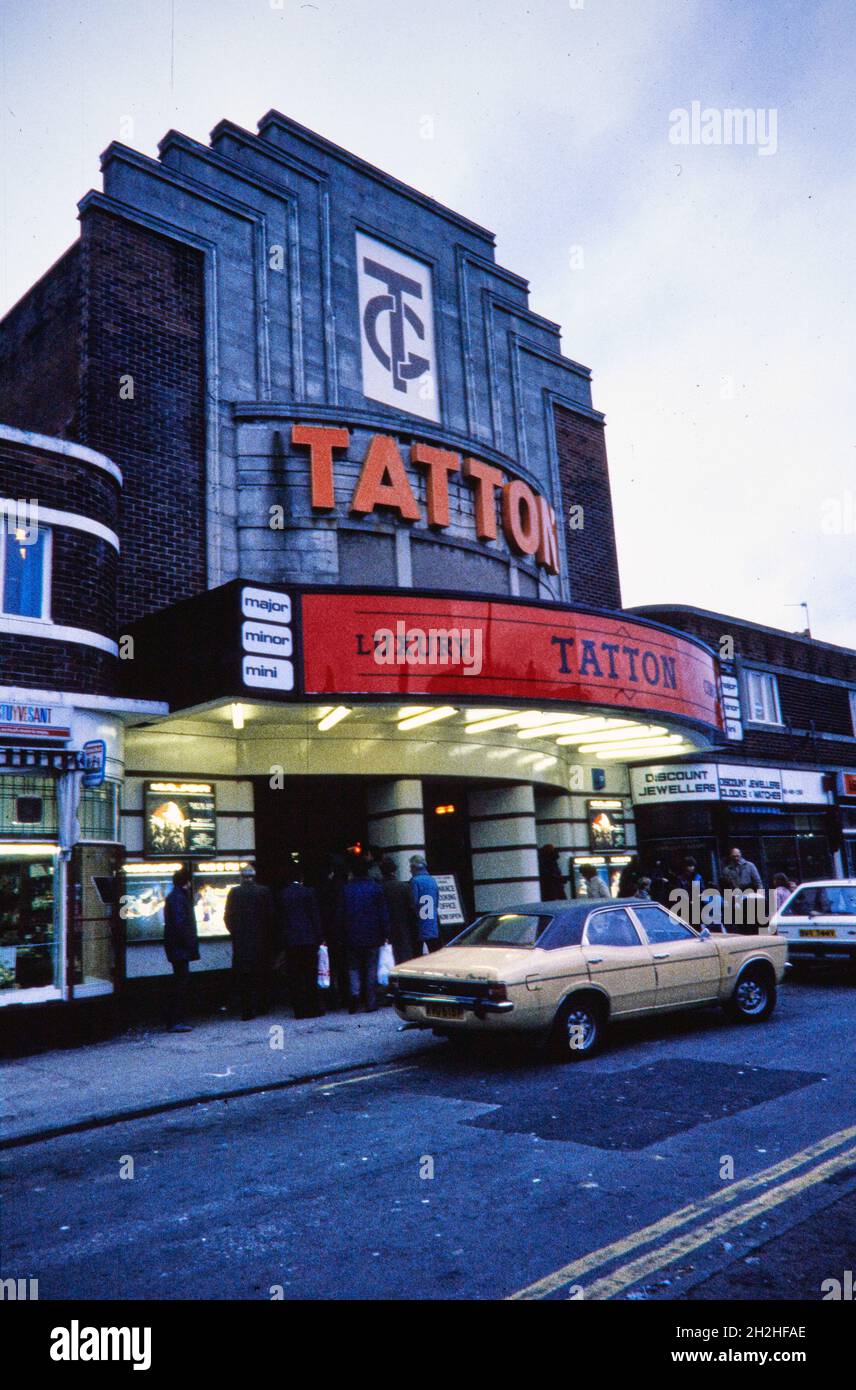 Tatton Cinema, Gatley Road, Gatley, Stockport, 1982-1995. Il Tatton ...