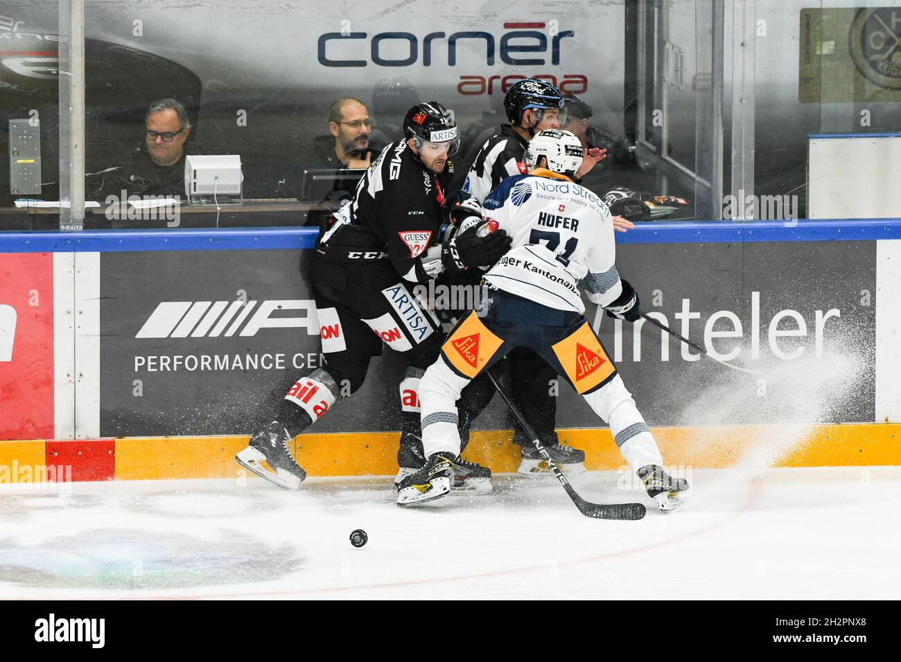 Tim traber lugano hockey hc lugano vs immagini e fotografie stock ad ...