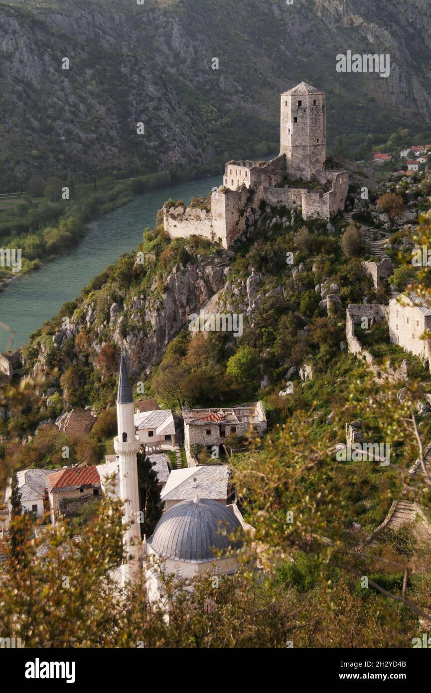 Bossien-Herzegowina, Pocitelj, Hadzi Alija Moschee, 1562-1563, HG die ...