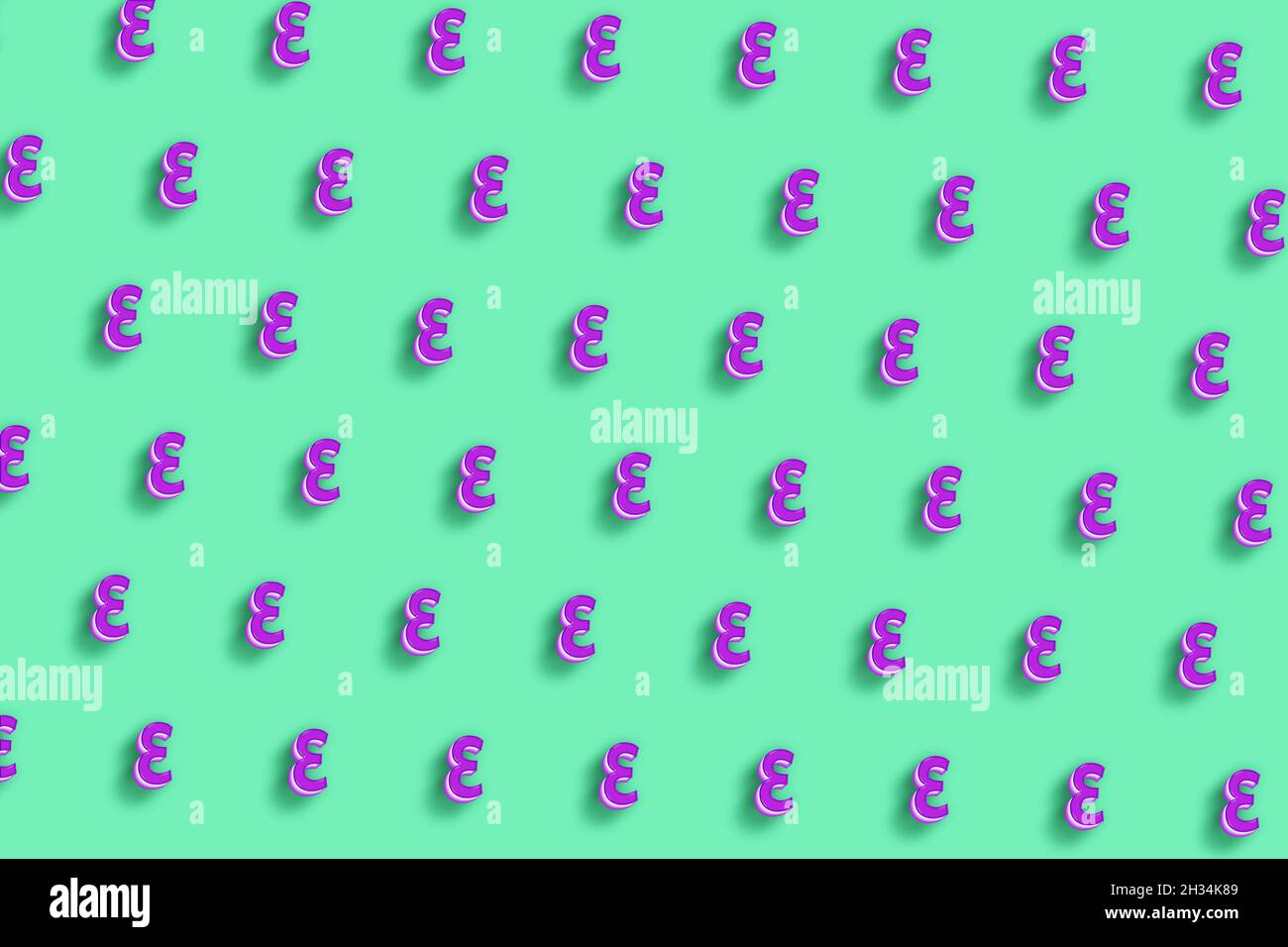 Cartello Epsilon. Lettera Epsilon, simbolo alfabetico greco, sfondo ...