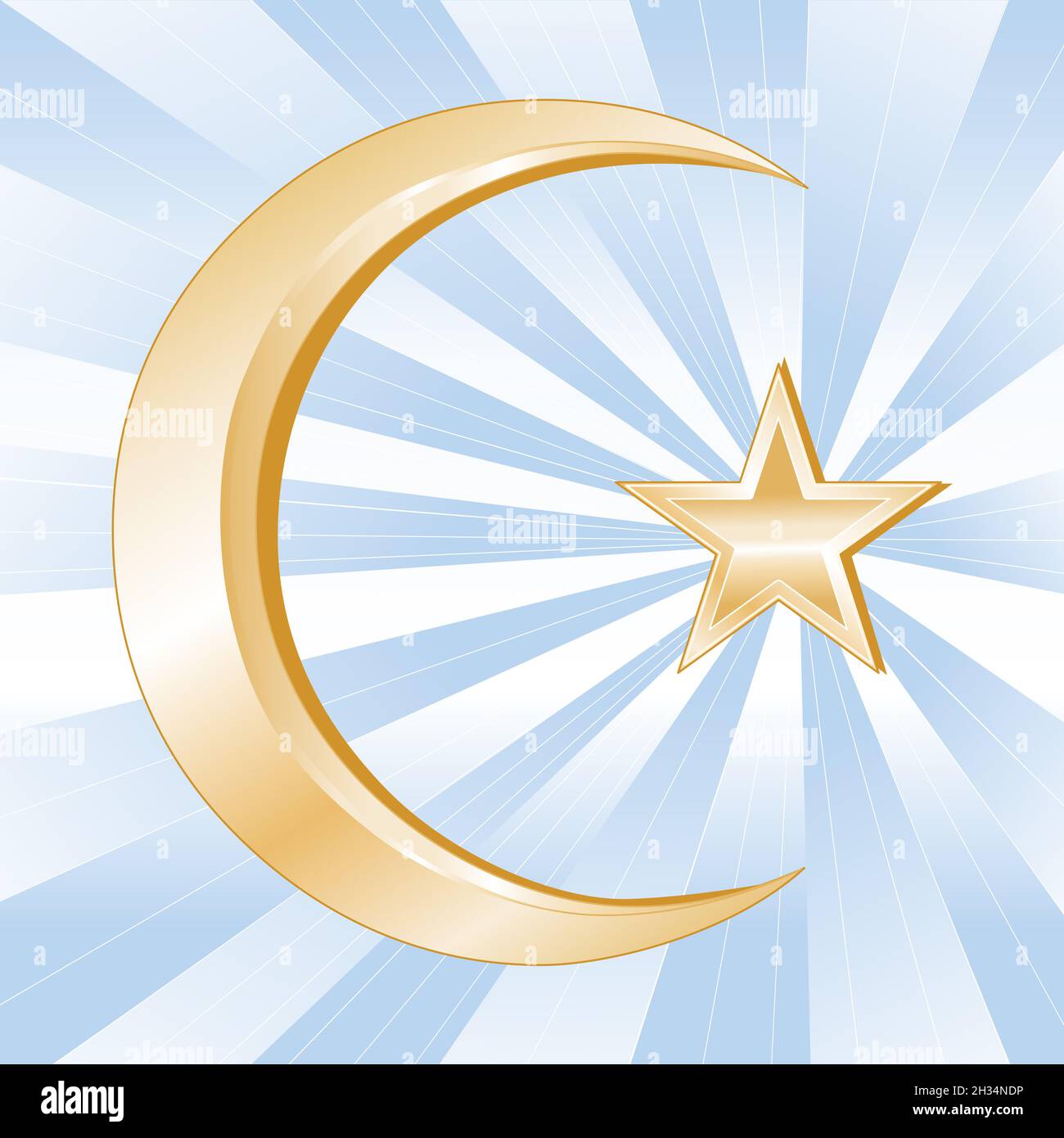 Muslim symbol islam symbol crescent immagini e fotografie stock ad alta ...