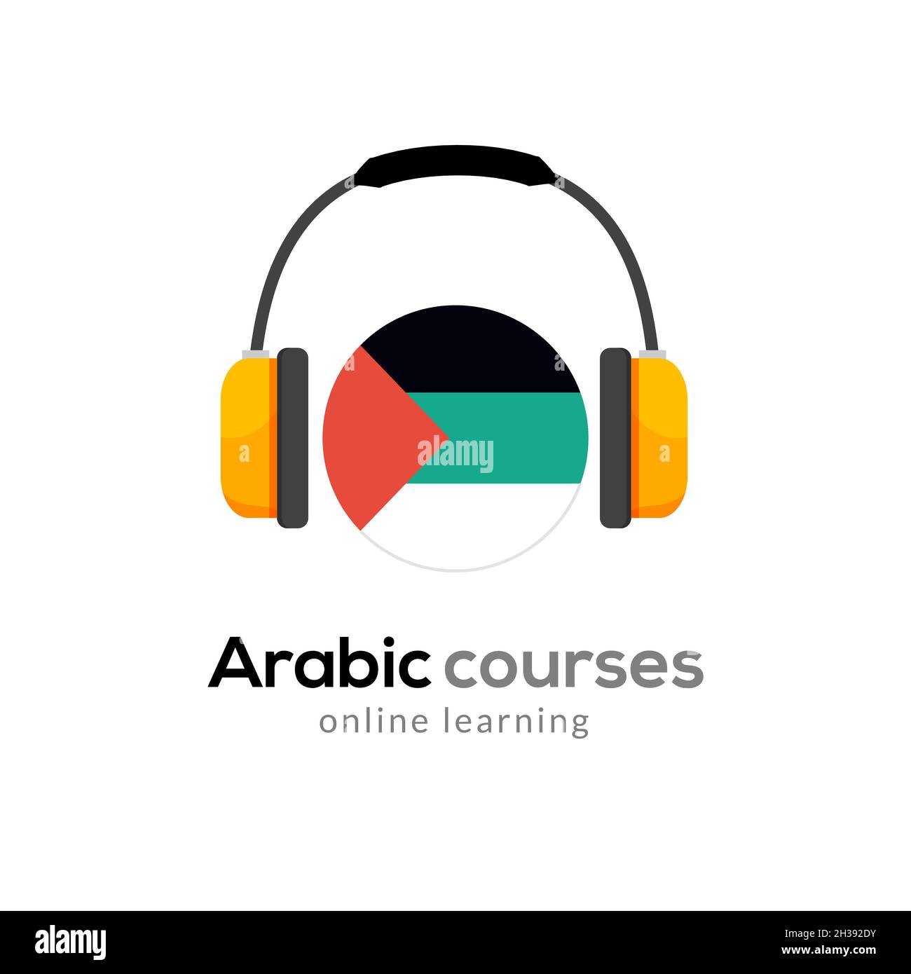 Apprendimento della lingua araba Immagini Vettoriali Stock - Alamy