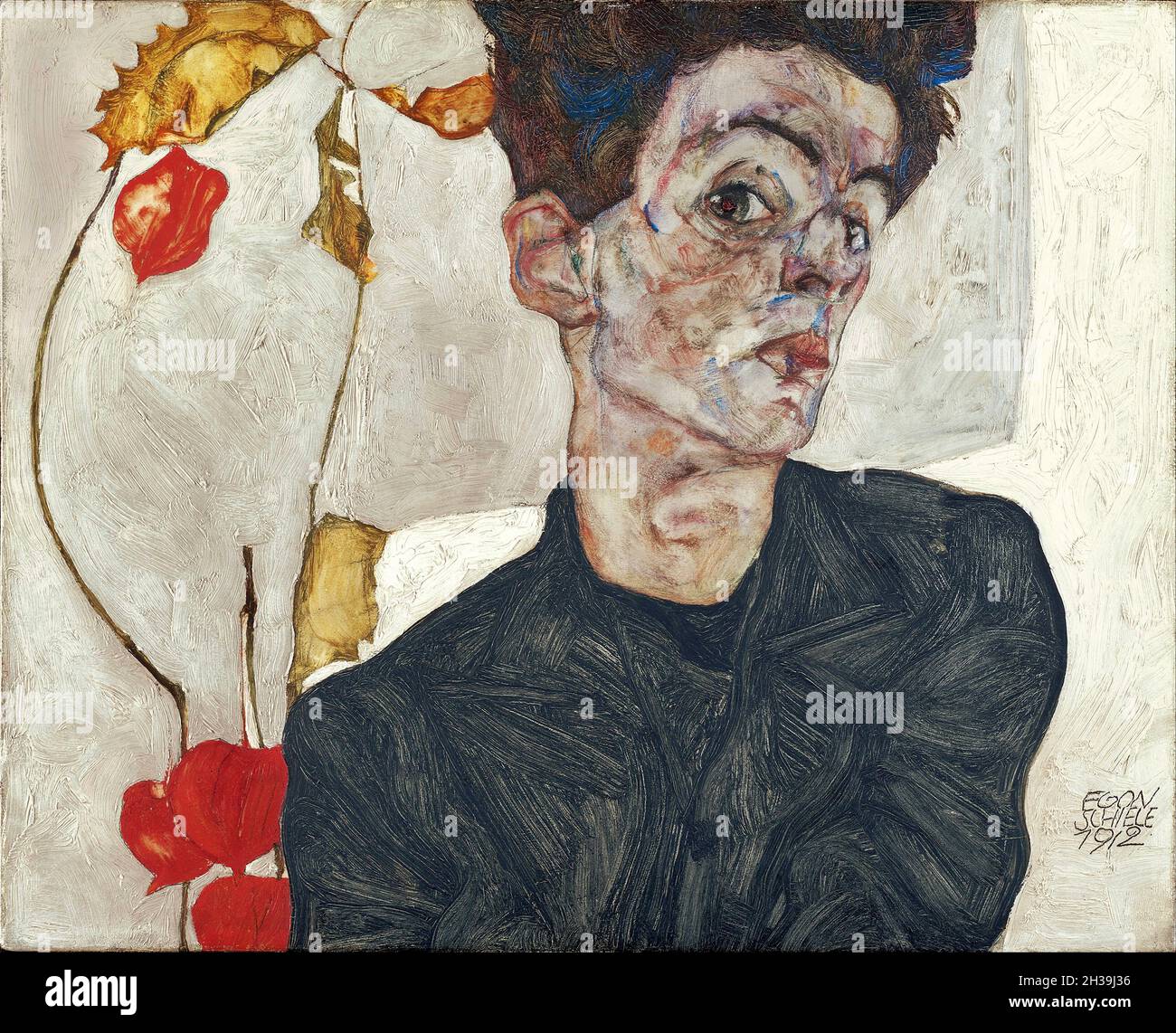 Egon leo adolf ludwig schiele immagini e fotografie stock ad alta ...
