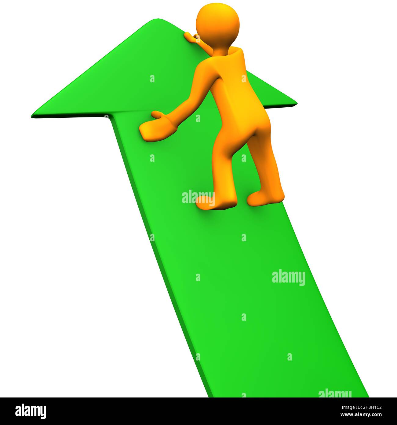 Freccia bianca sfondo verde immagini e fotografie stock ad alta ...