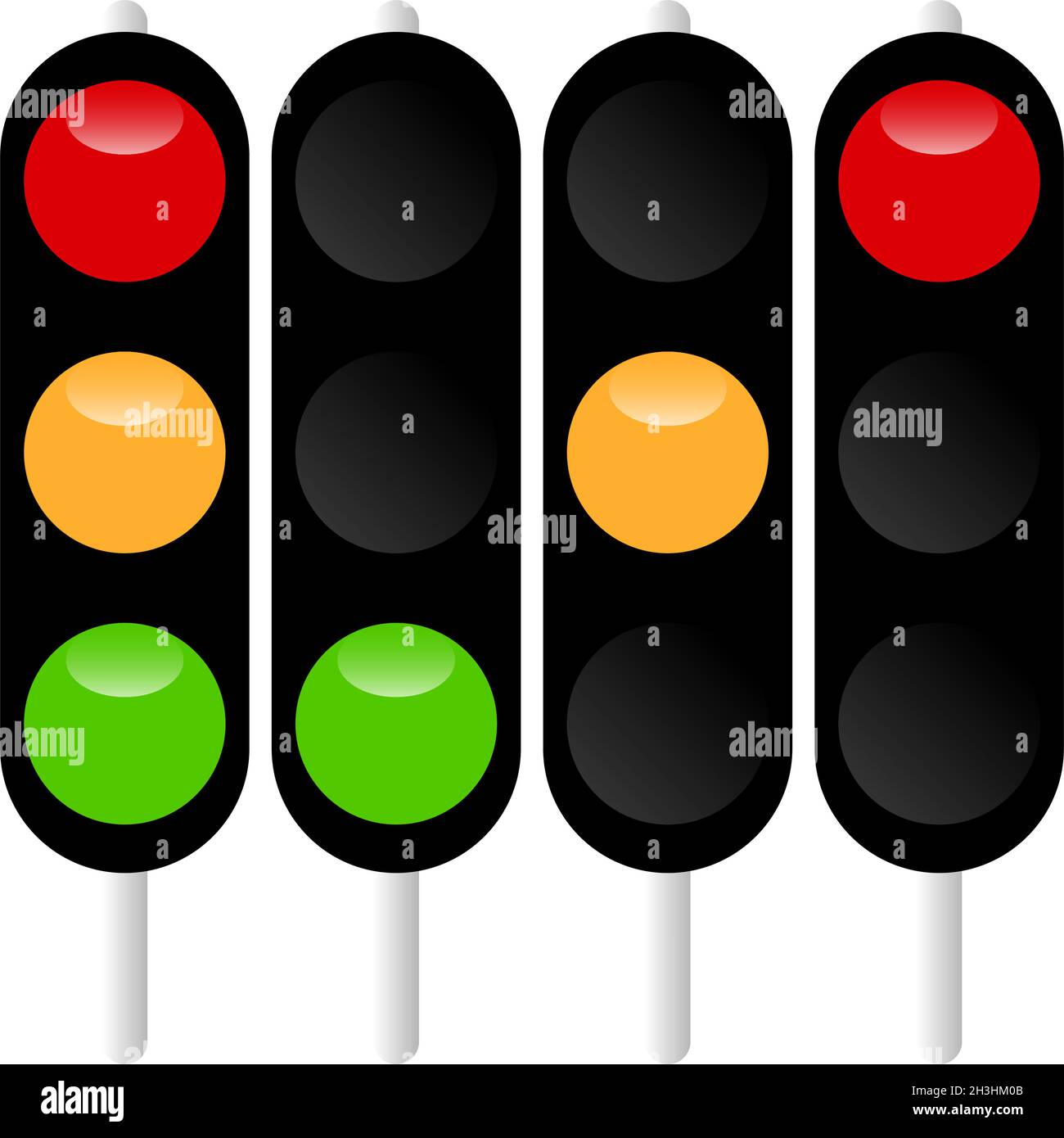 Semaforo, semaforo, icona semaforo, illustrazione - illustrazione ...
