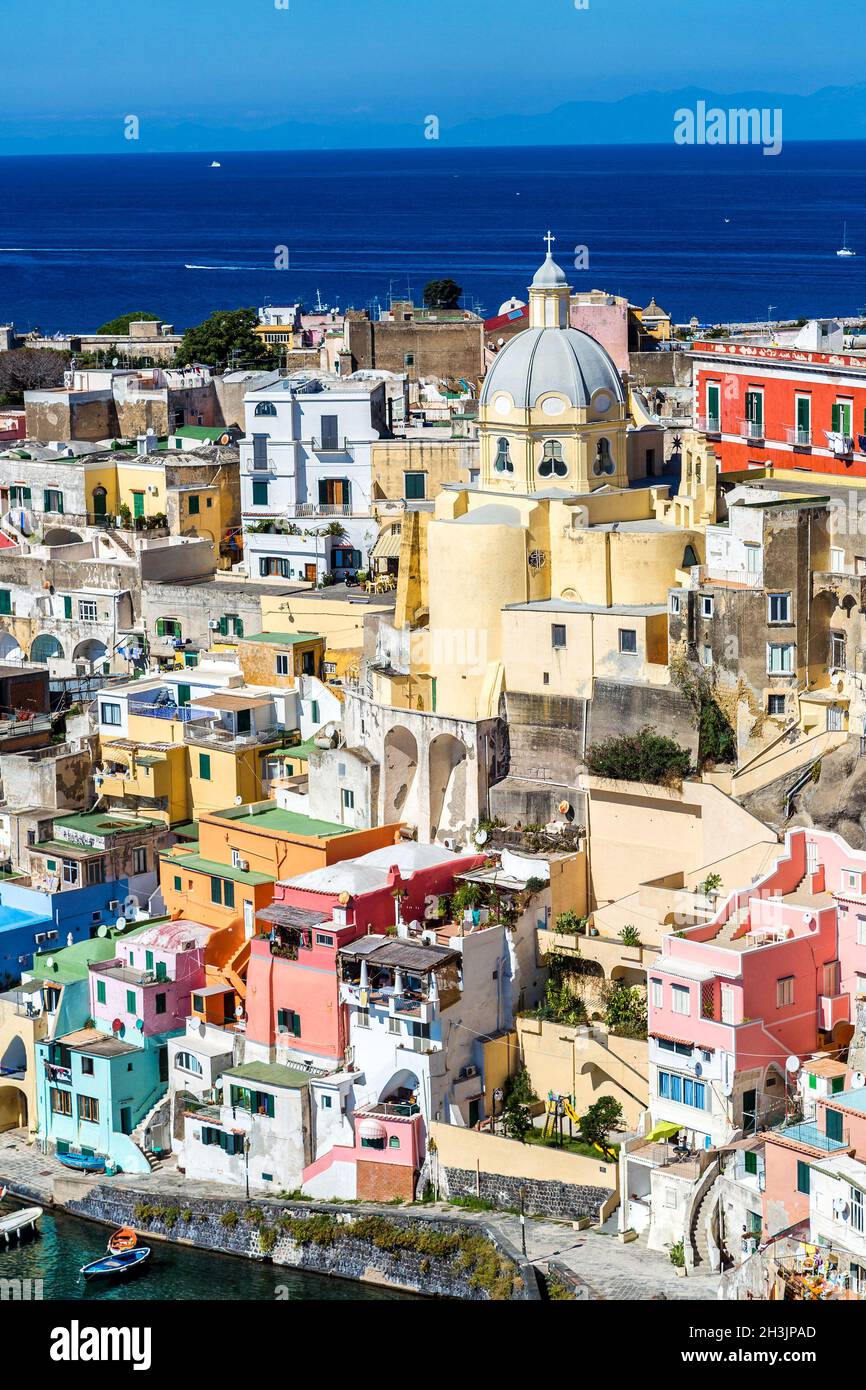 Procida aerea immagini e fotografie stock ad alta risoluzione - Alamy