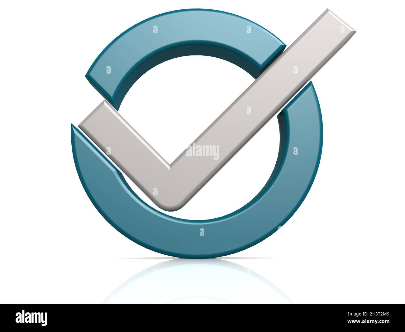 Simbolo di spunta blu immagini e fotografie stock ad alta risoluzione ...