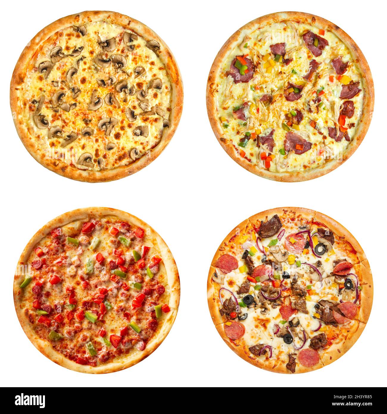 Tipi di pizza immagini e fotografie stock ad alta risoluzione - Alamy