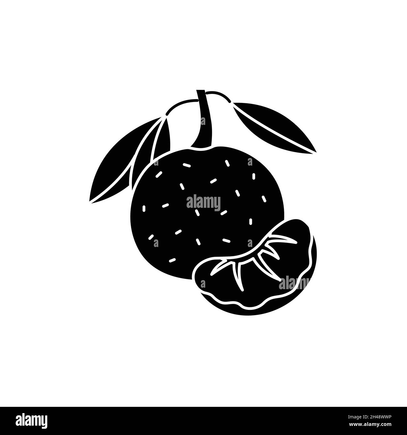 Icona linea color agrumi. Oli essenziali semi di frutta. Pittogramma ...