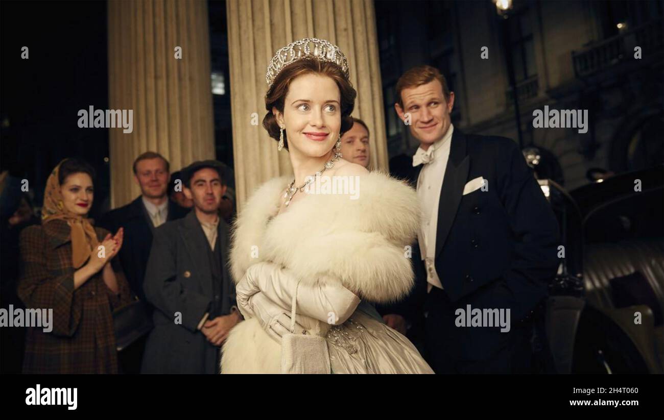 THE CROWN 2016> produzione di Netflix Streaming Services con Claire Foy ...