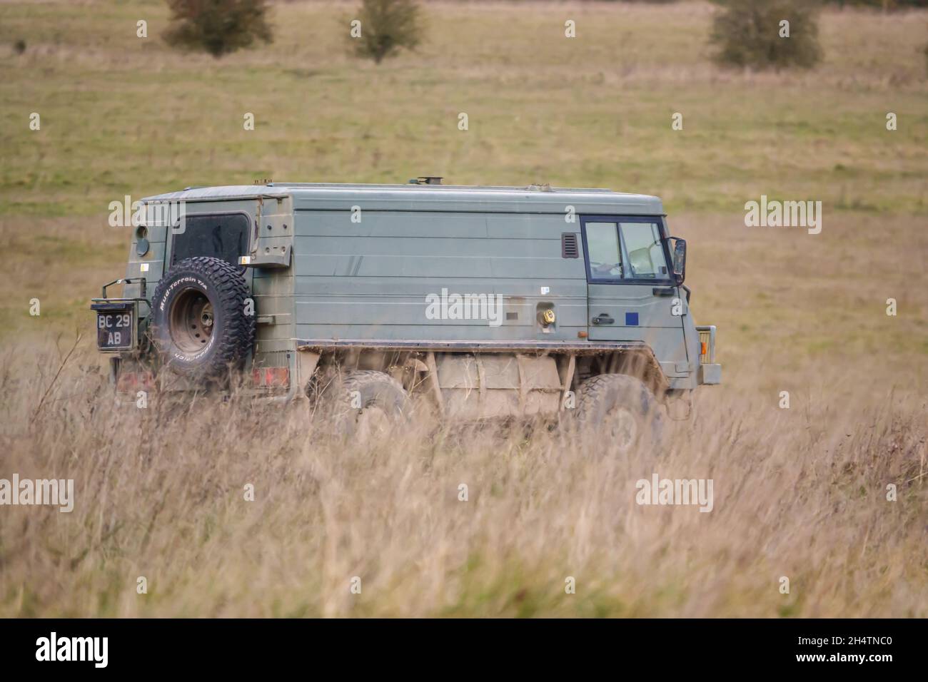 A British Army Steyr-Daimler-Puch - BAE Systems Pinzgauer High-Mobility ...