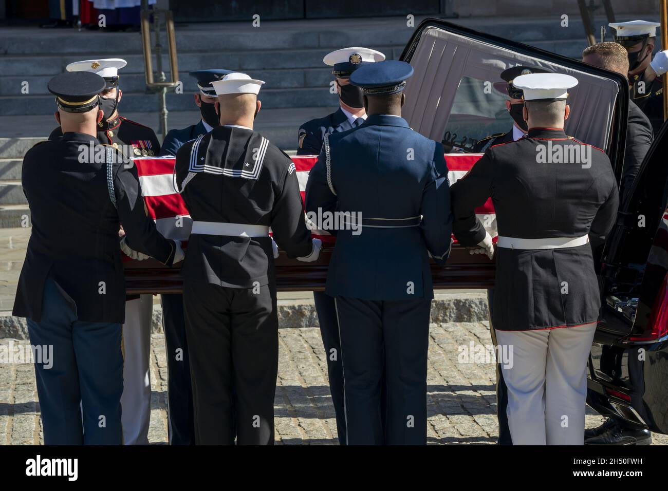 Washington DC, Stati Uniti. 05 novembre 2021. Le guardie d'onore ...
