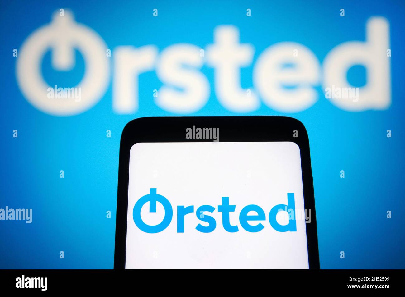 Orsted logo immagini e fotografie stock ad alta risoluzione - Alamy