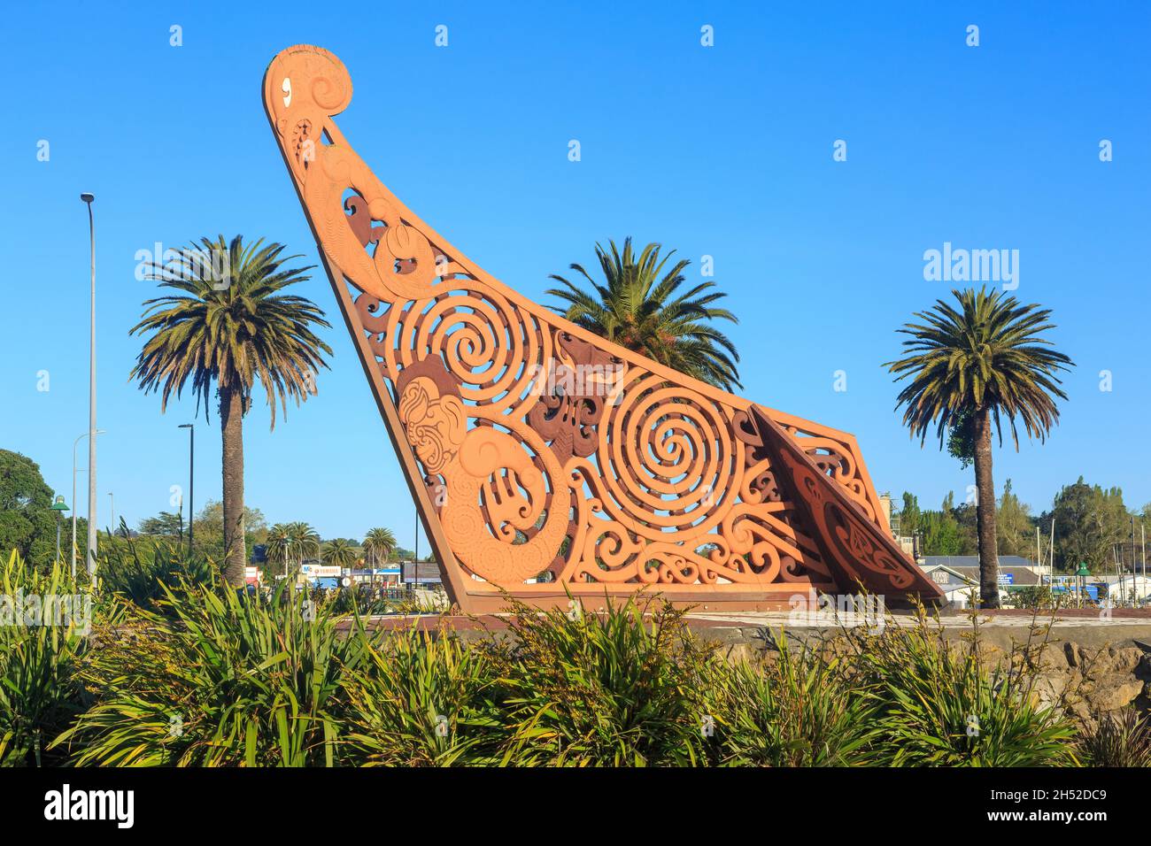 Scultura maori immagini e fotografie stock ad alta risoluzione - Alamy