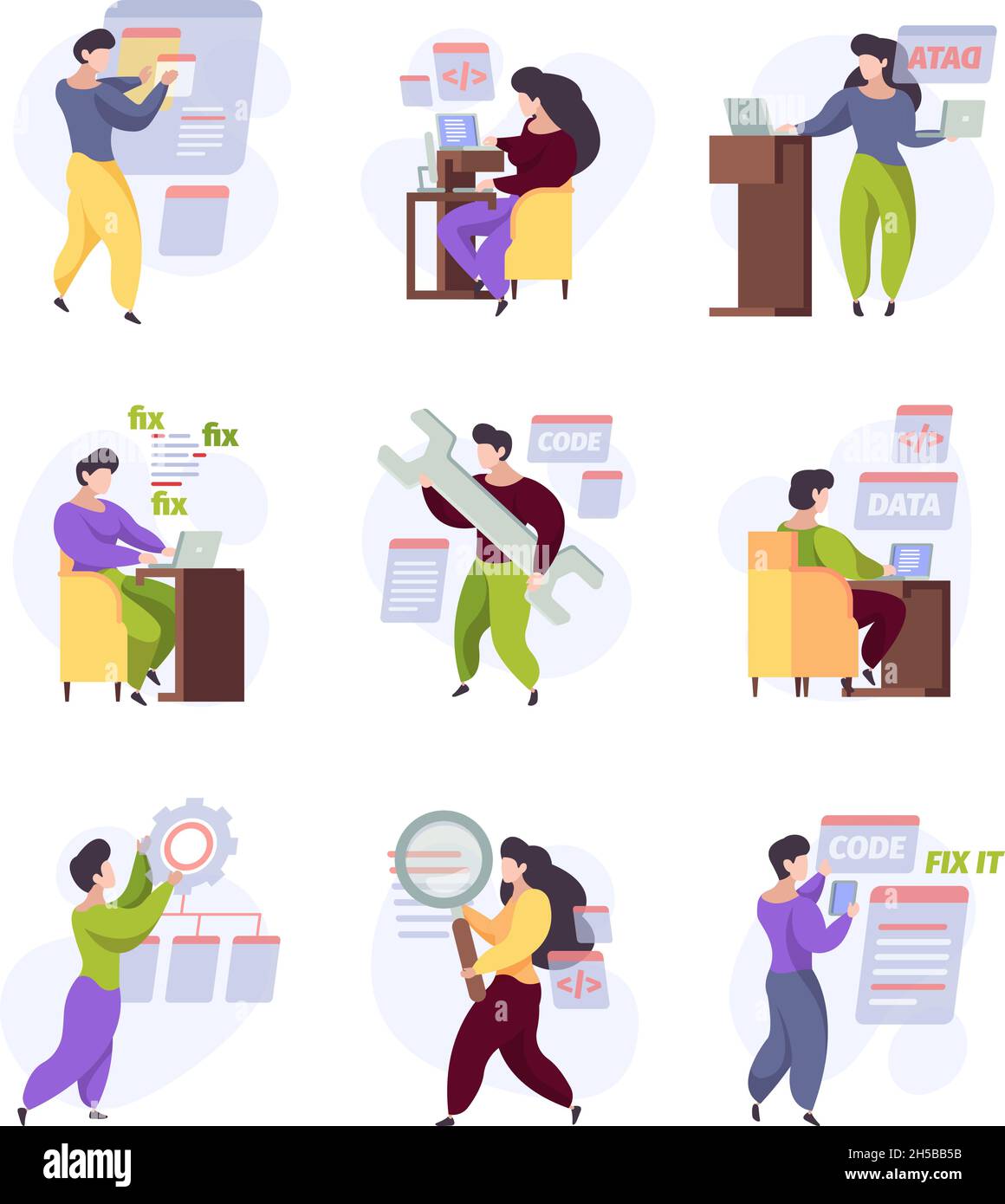 Software bug Immagini Vettoriali Stock - Alamy