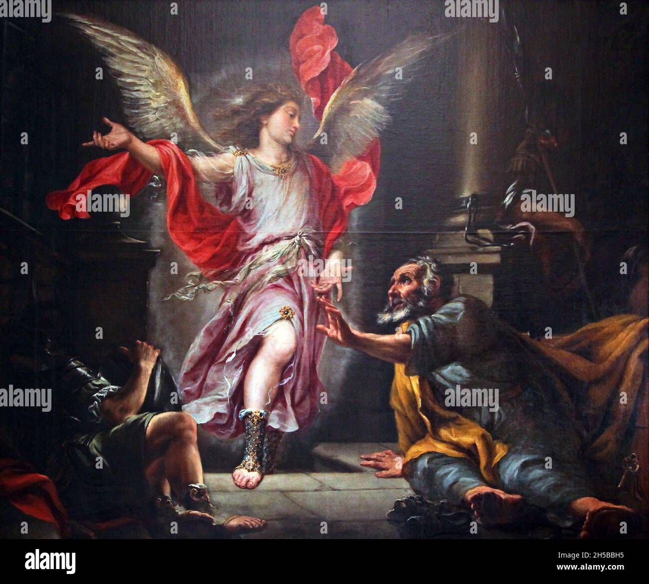 San pietro liberato da un angelo immagini e fotografie stock ad alta ...
