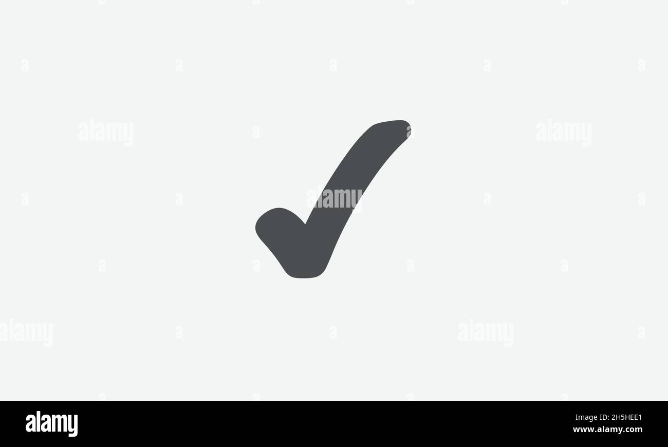 Segno di spunta logo Immagini Vettoriali Stock - Alamy
