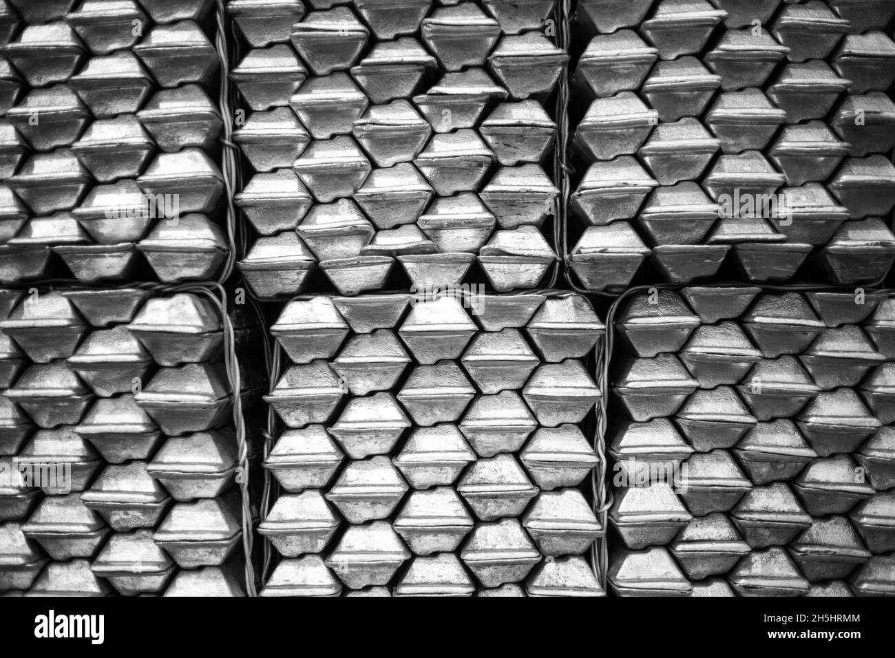 Billetta di metallo Foto e Immagini Stock in Bianco e Nero - Alamy