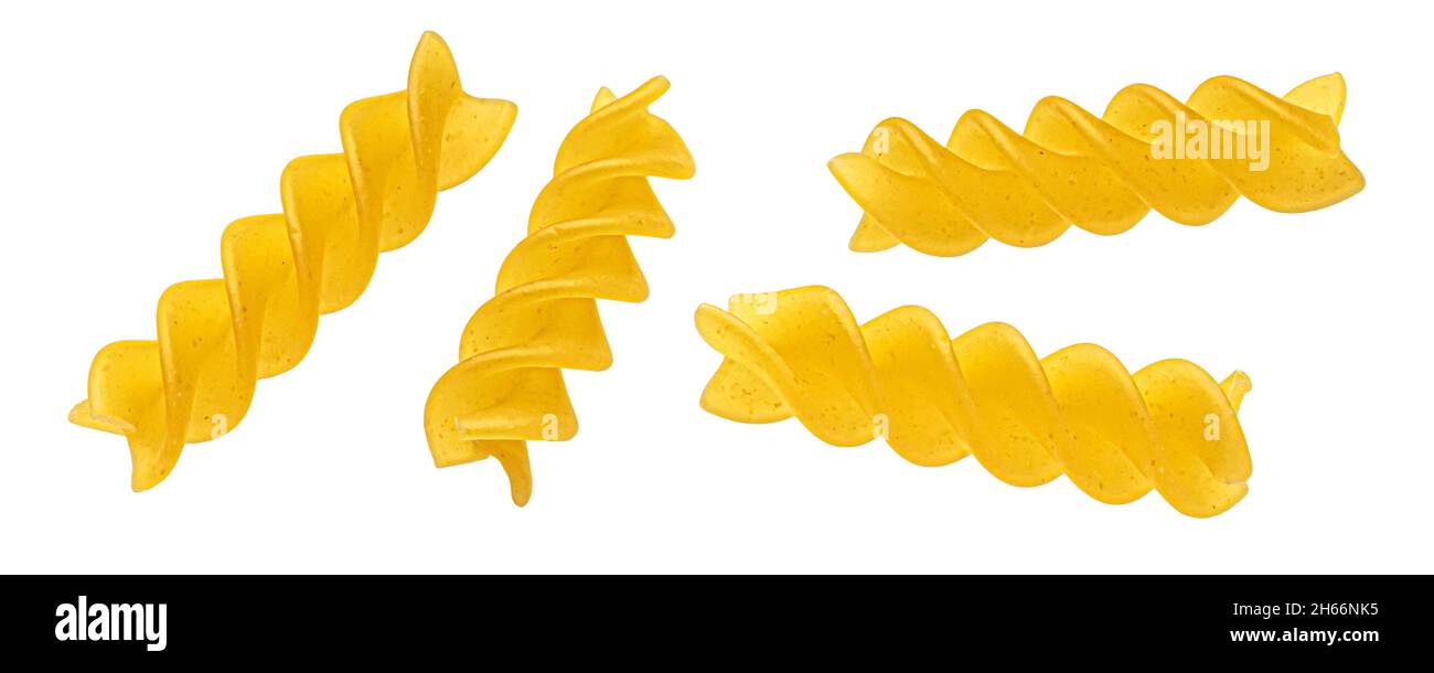 Fusilli su bianco immagini e fotografie stock ad alta risoluzione - Alamy