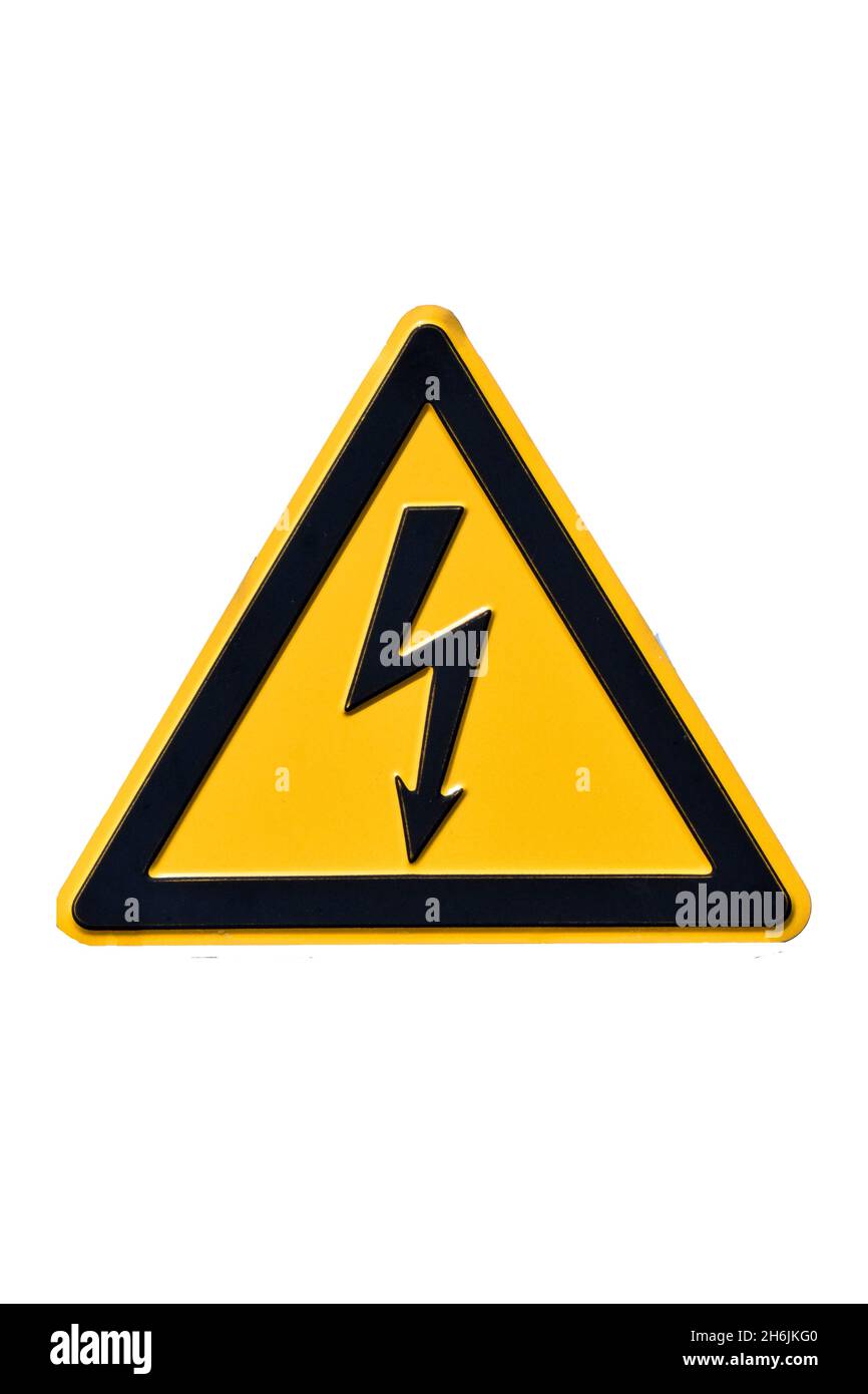 Segnaletica di pericolo triangolo giallo Immagini senza sfondo e Foto ...