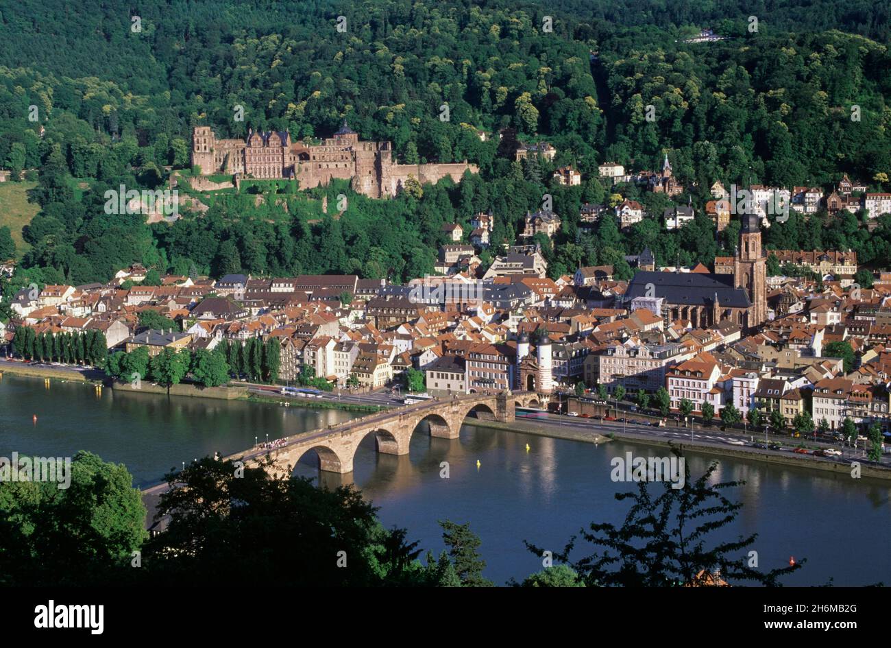 Karl theodor bridge o ponte vecchio immagini e fotografie stock ad alta ...