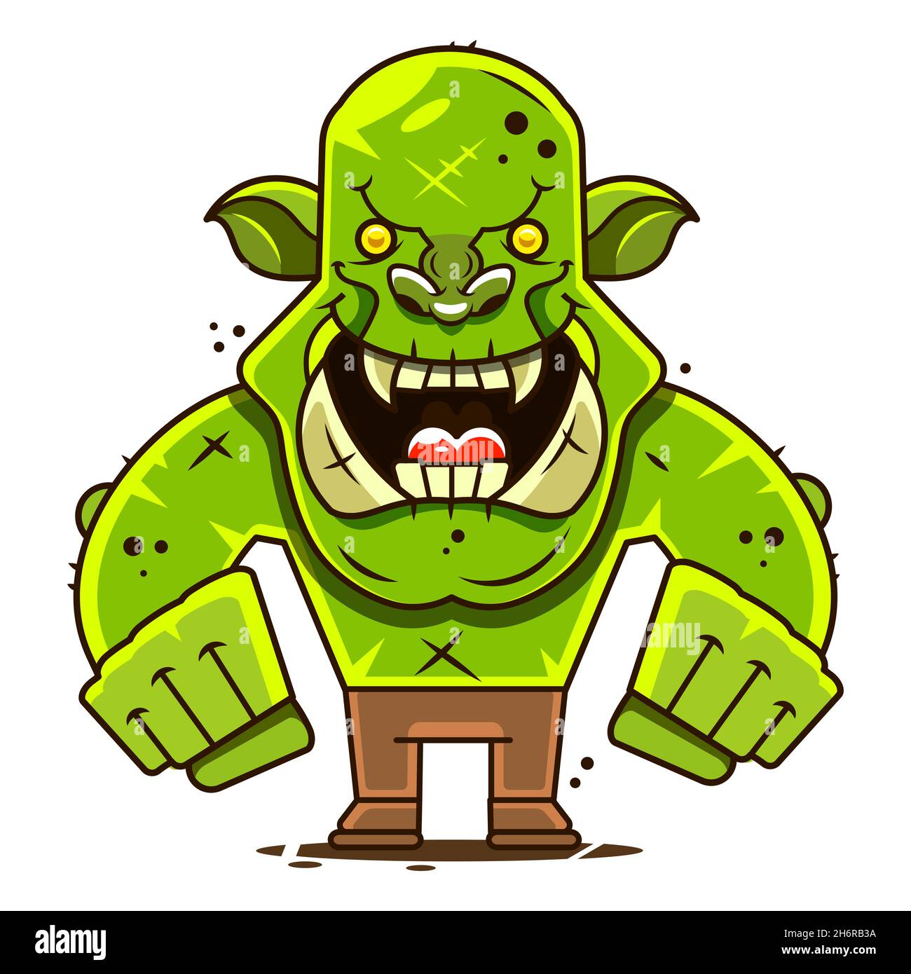 Logo della faccia da troll immagini e fotografie stock ad alta ...